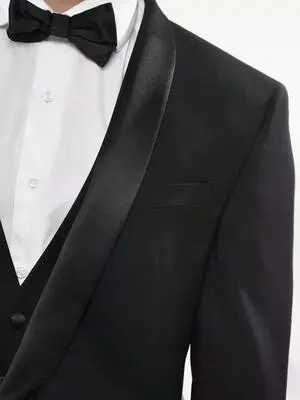 Corneliani Satin Shawl-lapel Blazer And Waistcoat Set