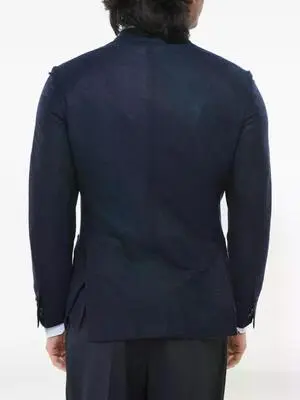 Corneliani Single-breasted Jacquard Blazer