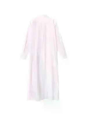 Xirena Striped Cotton Midi Shirt Dress