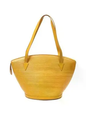 LOUIS VUITTON 1996 Gm Saint Jacques Zip-fastening Shoulder Bag - Yellow