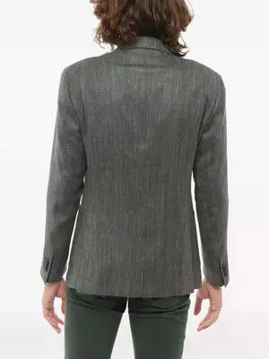 Corneliani Herringbone Peak-lapel Blazer