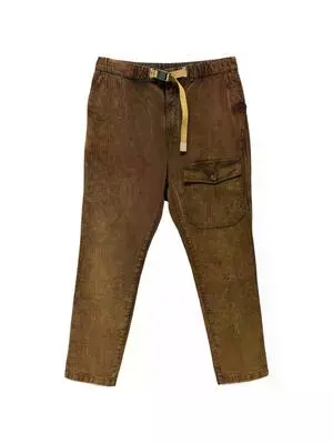 WHITE SAND Belted Corduroy Cargo Pants