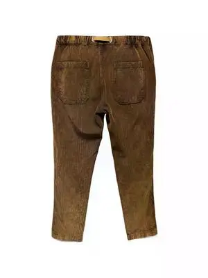 WHITE SAND Belted Corduroy Cargo Pants