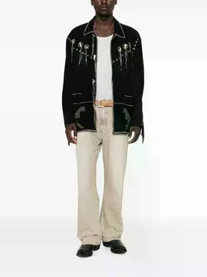 A.N.G.E.L.O. VINTAGE CULT Embellished Fringed Jacket