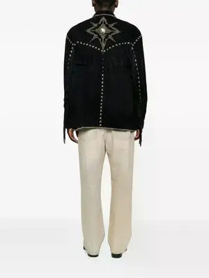 A.N.G.E.L.O. VINTAGE CULT Embellished Fringed Jacket