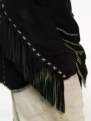 A.N.G.E.L.O. VINTAGE CULT Embellished Fringed Jacket