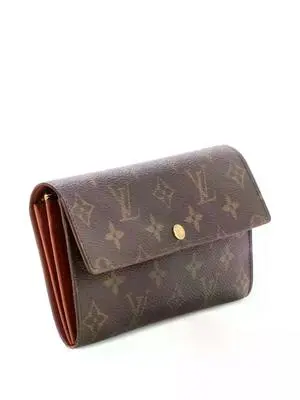 LOUIS VUITTON Sarah Wallet Monogram Canvas Small Wallets - Brown