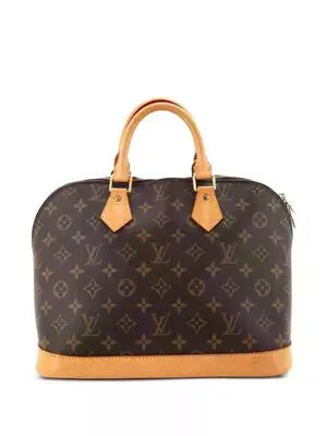 LOUIS VUITTON Monogram Canvas Alma Pm Satchel