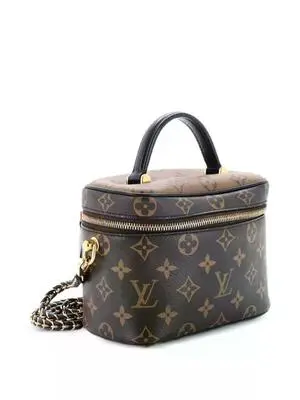 LOUIS VUITTON Vanity Handbag Pm Satchel - Brown