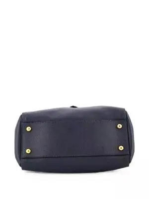 Burberry Buckle Leather Medium Tote Bag