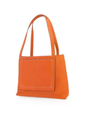Hermès 2022 Small Cabasellier Tote Bag - Orange