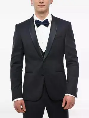Corneliani Shawl-lapel Three-piece Suit - Blue