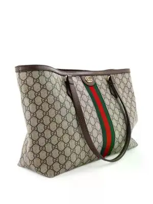 Gucci Ophidia Shopping Gg Coated Canvas Tote Bag