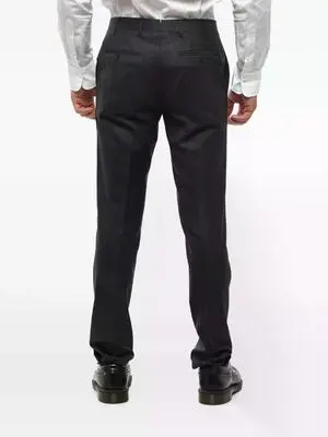Corneliani Academy Pressed-crease Trousers - Grey