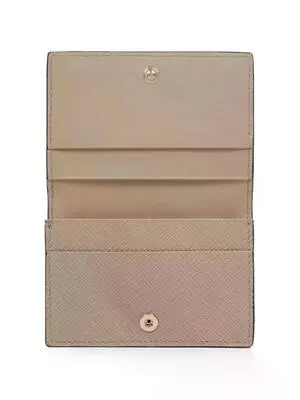 Smythson Panama Cross-grain Card Case