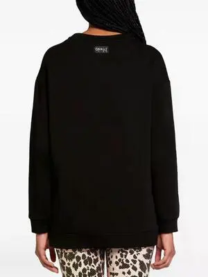 Roberto Cavalli Animal Print Detail Sweatshirt