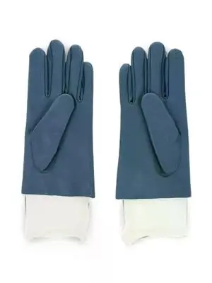 Undercover Logo-print Leather Gloves