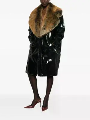 Saint Laurent Patent-finish Coat