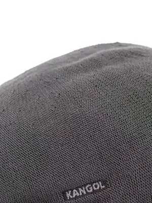 KANGOL Bamboo 507 Logo-embroidered Flat Cap