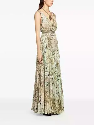Roberto Cavalli Printed Maxi Dress