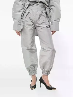 SUPER BLOND High-waist Balloon Trousers - Grey
