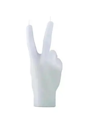 CANDLEHAND Peace Hand-shaped Candle