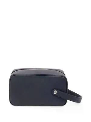 Dolce & Gabbana Lock Pebbled Leather Wash Bag