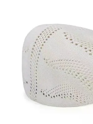 KANGOL Eyelet-knit Flat Cap
