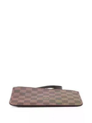 LOUIS VUITTON Neverfull Pochette Damier Small Pouch