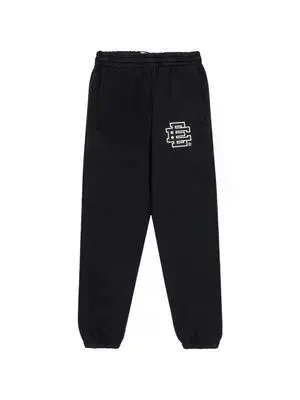 ERIC EMANUEL Ee Basic Logo-print Track Pants - Black