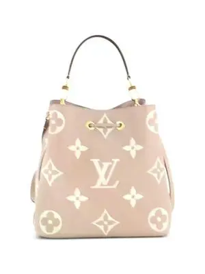 LOUIS VUITTON Monogram Empreinte Giant Mm Bucket Bag