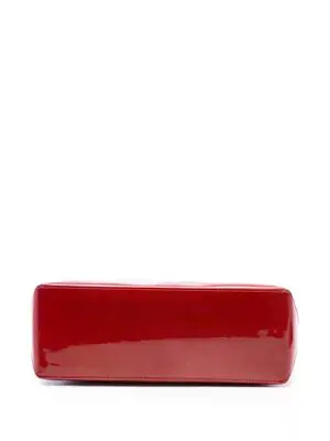 LOUIS VUITTON Monogram Vernis Wilshire Pm Handbag - Red