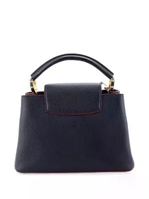 LOUIS VUITTON Capucines Bag Leather Bb Satchel