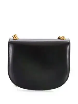 Celine Triomphe Besace Clea Chain Flap Bag Leather Shoulder Bag