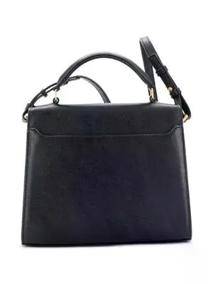Saint Laurent Cassandra Mini Top Handle Bag - Black