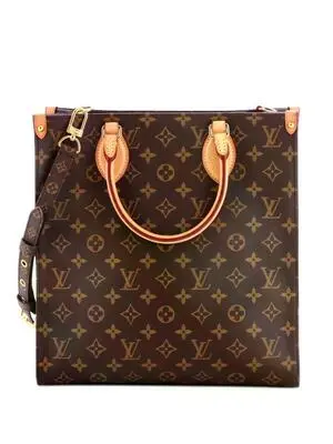 LOUIS VUITTON Sac Plat Nm Bag Monogram Canvas Shoulder Bag