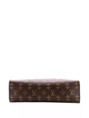 LOUIS VUITTON Sac Plat Nm Bag Monogram Canvas Shoulder Bag