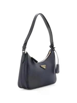 Prada Re-edition Saffiano Leather Mini Shoulder Bag