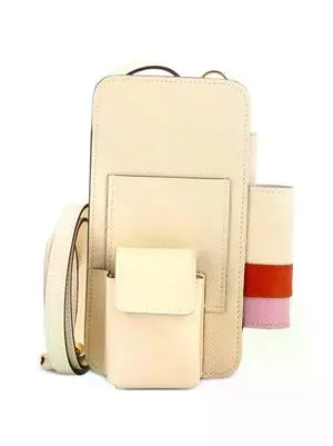 Hermès Hermesway Phone Case Crossbody Bag Epsom Clutch Bag - Neutrals