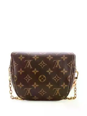 LOUIS VUITTON Bum Bag Monogram Canvas Mini Belt Bag - Brown