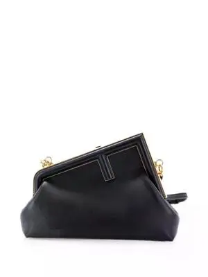 Fendi First Bag Leather Small Clutch Bag