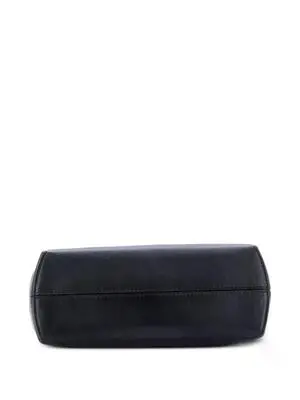 Fendi First Bag Leather Small Clutch Bag - Black