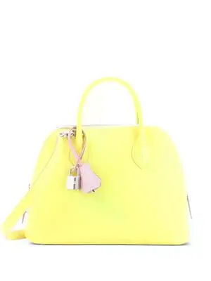 Hermès Bolide 1923 Tricolor Epsom 25 Handbag - Pink