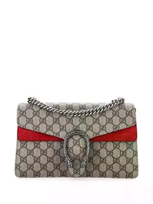 Gucci Dionysus Bag Gg Coated Canvas Small Shoulder Bag - Brown