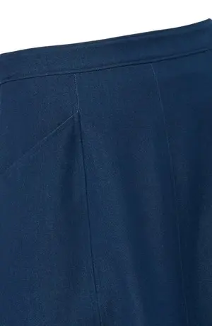 Vince Camuto Seamed Midi Skirt