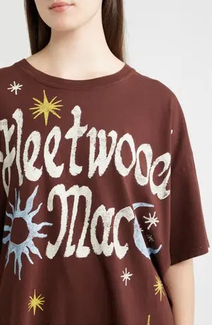 Daydreamer Fleetwood Mac 1973 Doodle Graphic T-shirt