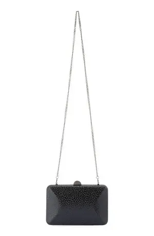 OLGA BERG Frankie Embossed Clutch