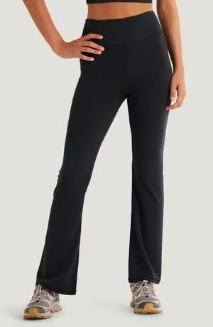 FREE FLY Terraflow Flare Pants - Black