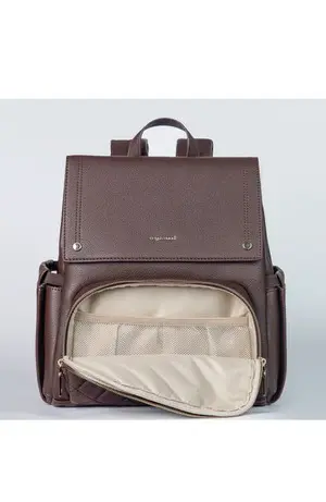ENYA MOND Lunette Mini Diaper Bag Backpack - Brunette