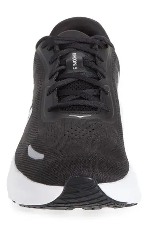 HOKA® Rincon 5 Running Shoe - Black/white